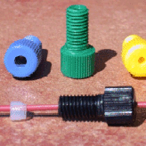 Straight Capillary Connector with Male Thread made of POM | Reichelt ...